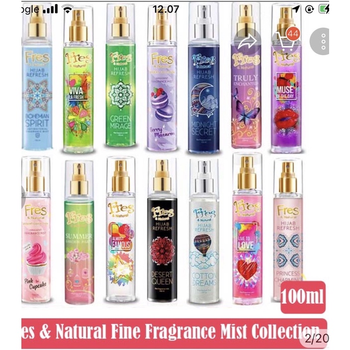 Jual PARFUM FRESH&NATURAL HIJAB FRESH | Shopee Indonesia