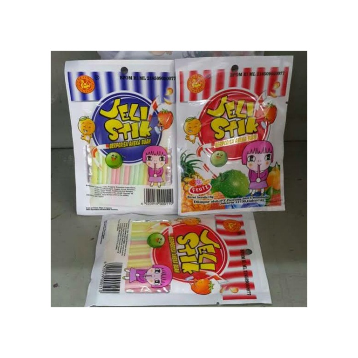 Jual Snack viral jeli stik ( 1 pak isi 25 ) jelly stick enak dan murah ...