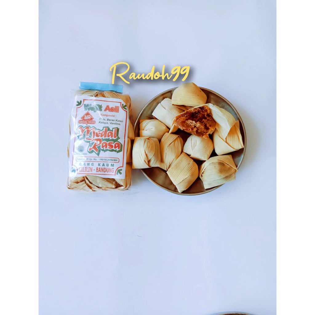 Jual PAKET 1KG wajit asli cililin /wajik bandung original/oleh-oleh ...