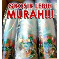 Jual tpo- gelas teh poci 12oz SLOP isi 50 cup es plik kecil gelas poci ...