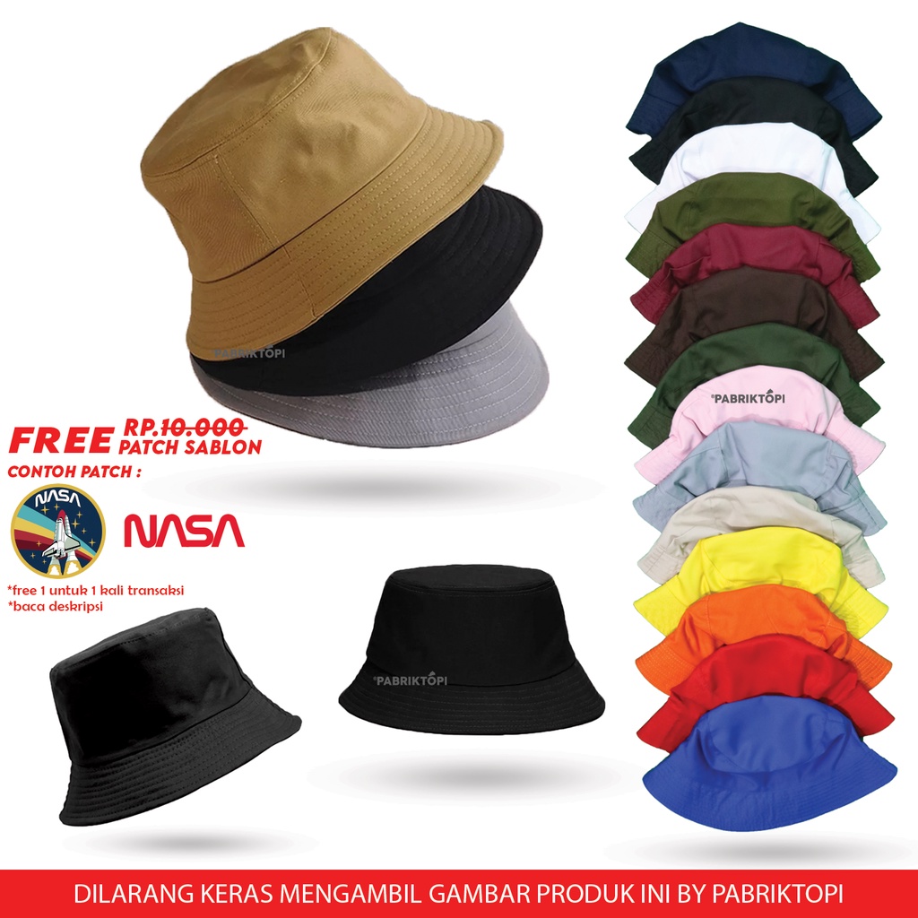 Jual TOPI BUCKET HAT TOPI DISTRO TOPI KOREA TOPI POLOS TOPI PRIA TOPI ...