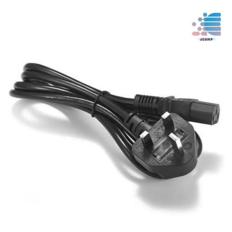 Jual Kabel Power CPU 1.5M Komputer UK 3 Pin Kaki 3 to C13 Fused 13A ...