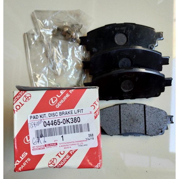 Jual Brake Pad Toyota Hilux '15 Dpn 04465-0K380 Asli -43435 #Original ...