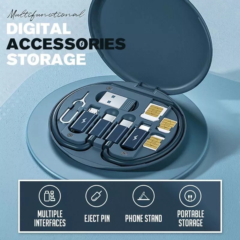 Jual Multifunctional 60W USB Data Cable Fast Charge Kabel Connector ...