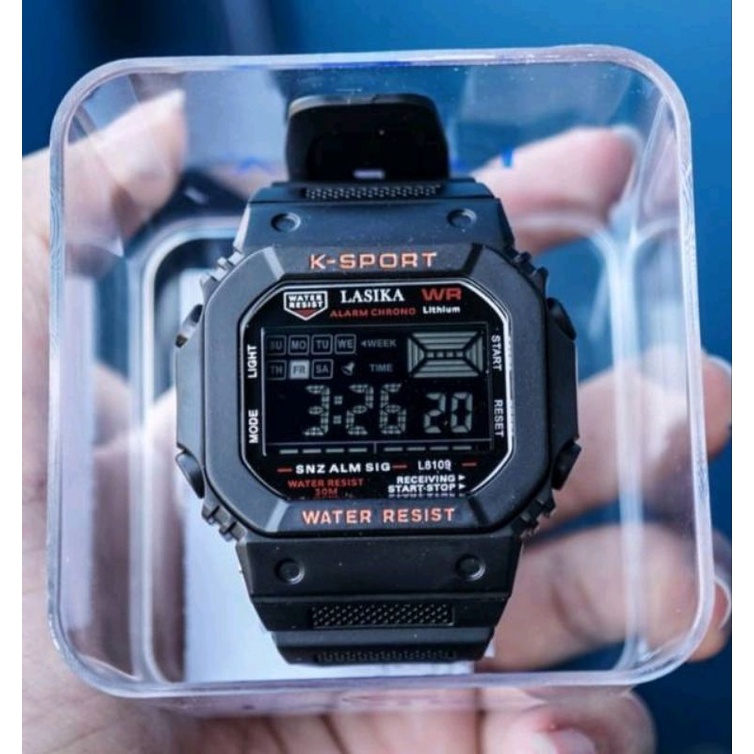 Jual Jam tangan lasika sport digital karet tahan air | Shopee Indonesia