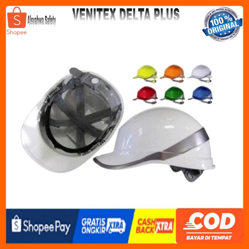 Jual HELM SAFETY PROYEK DELTA PLUS / VENITEX DIAMOND V ORIGINAL ...