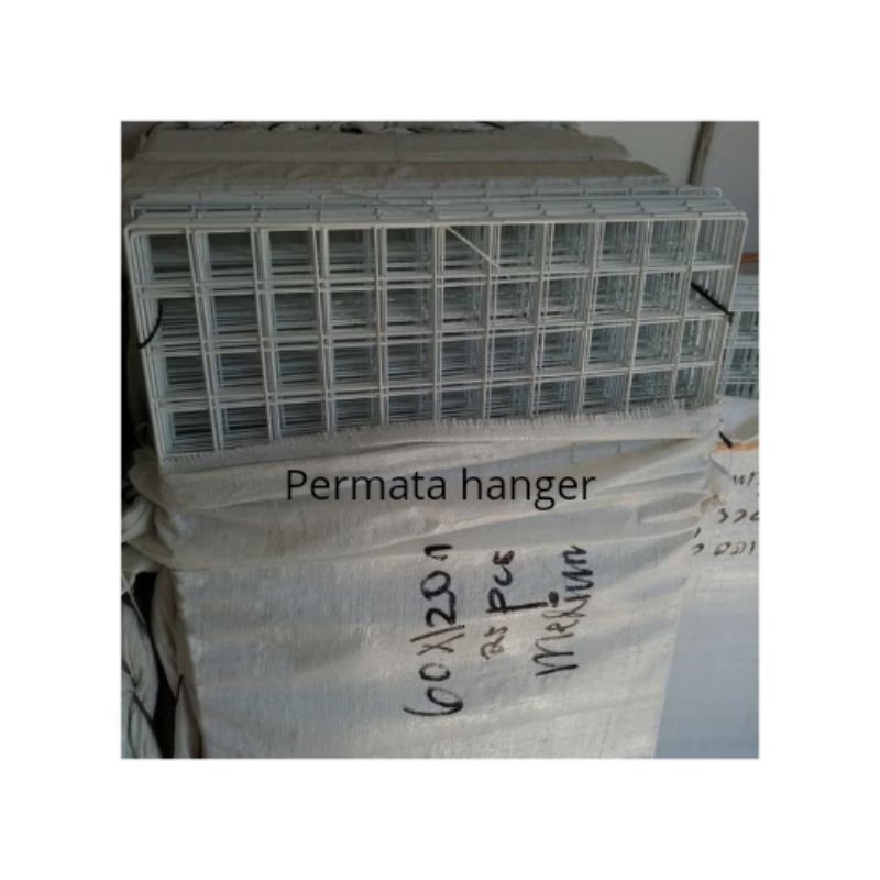 Jual Jaring Ram Dinding Ukuran 60x120cm Gantungan Hook Ram Display ...