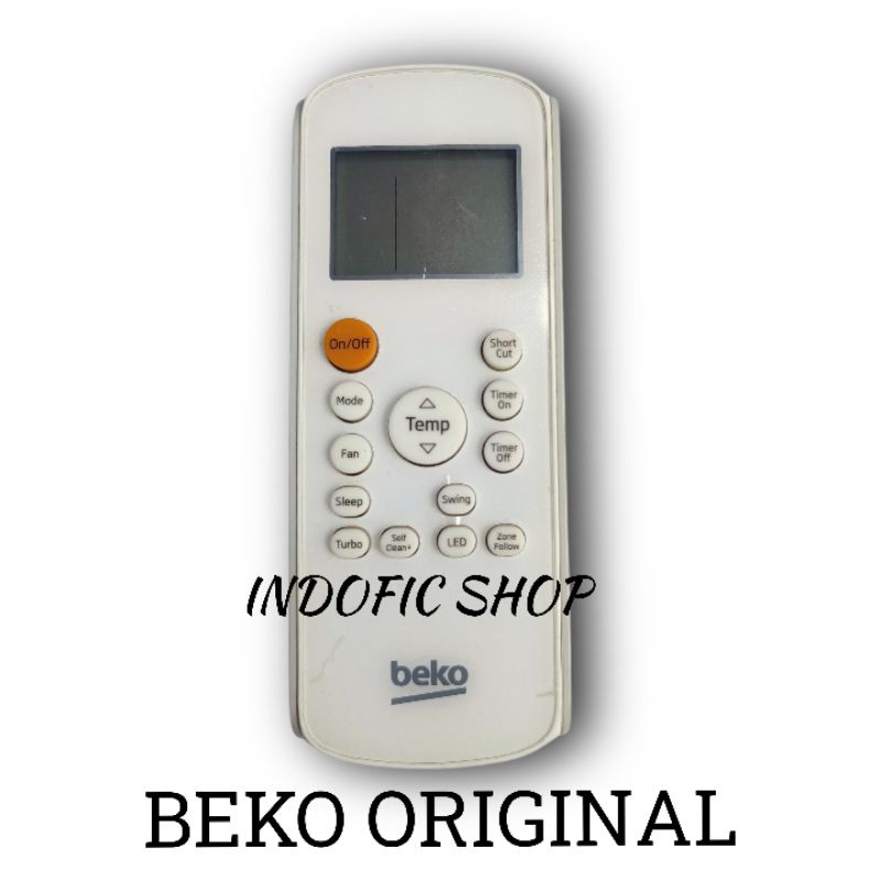 Jual REMOTE REMOT AC BEKO ORIGINAL | Shopee Indonesia