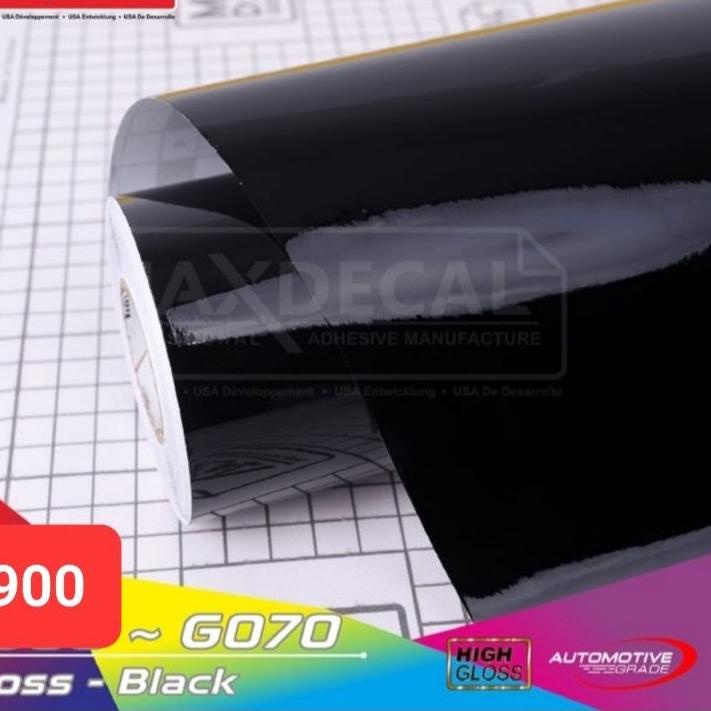 Jual New Stock Sticker Maxdecal 7900 G070 M070 hitam glossy/doff lebar 135cm 135 cm | Shopee ...