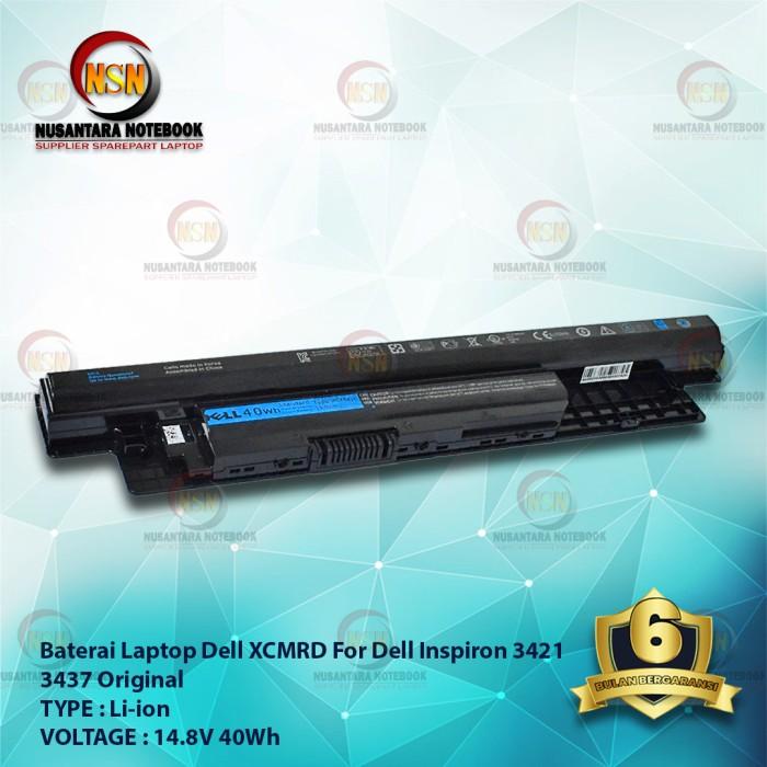 Jual BATTERY ORIGINAL DELL 3421/XCMRD FOR LAPTOP DELL INSPIRON 3421 ...