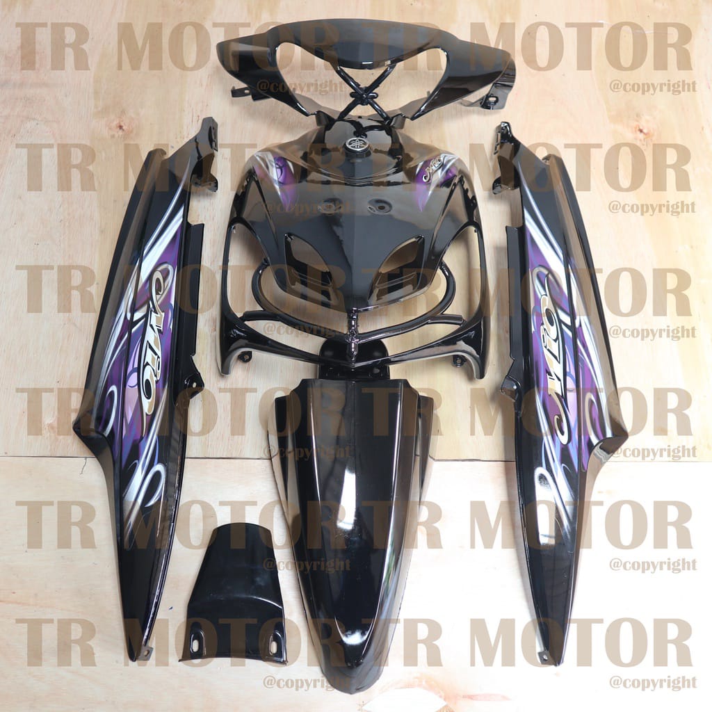 Jual FULL BODY HALUS MIO SMILE HITAM PLUS STRIPING TAHUN 2008 - 2013 ...