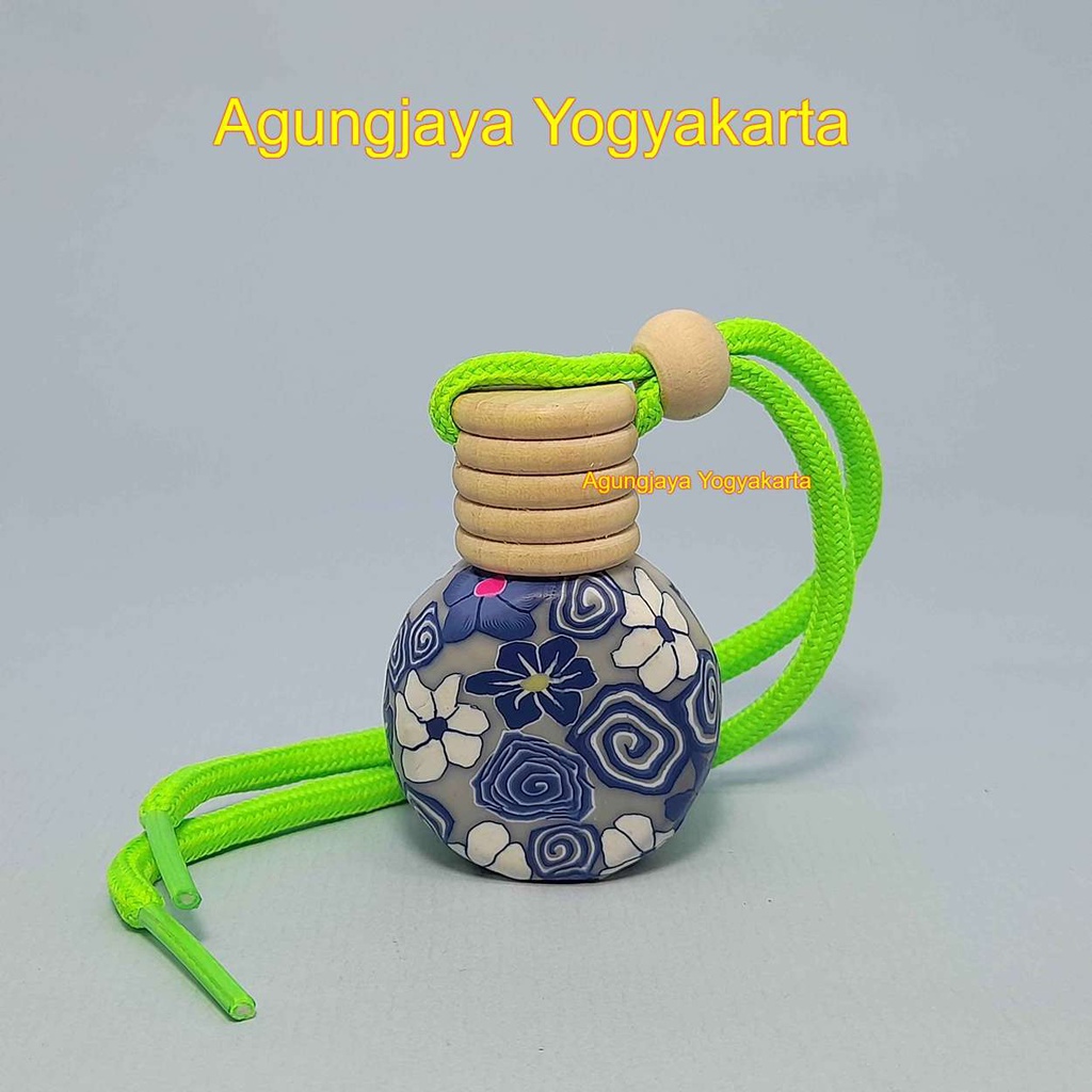 Jual Botol Parfum Tali 8 ml Roda Print Warna / Botol Gantung / Botol ...