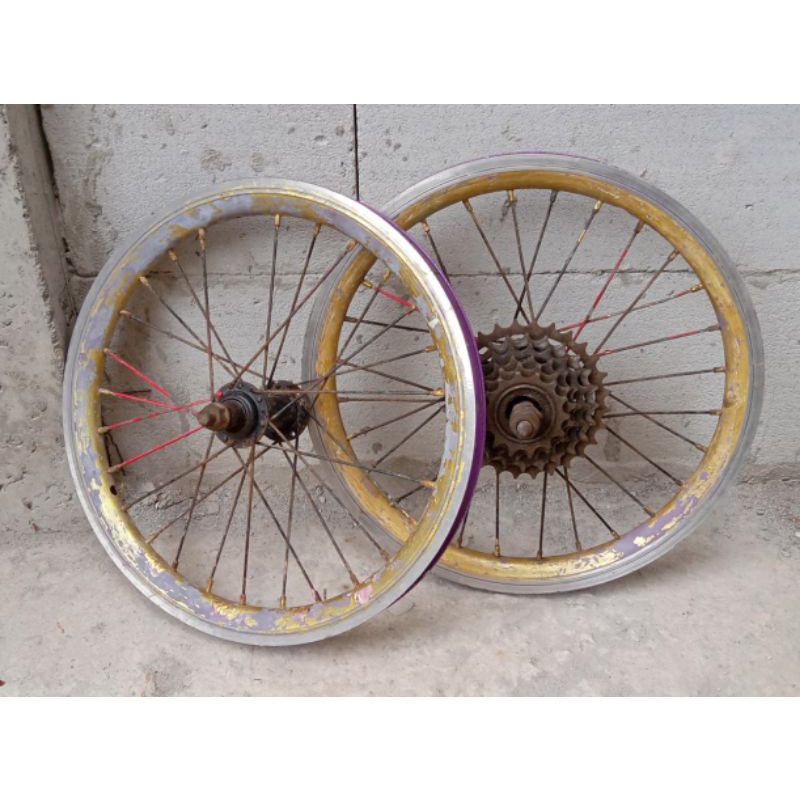 Jual VELG ALUMANIUM SEPEDA RING 16 BEKAS , SEKEN , SECOND PERNAH ...