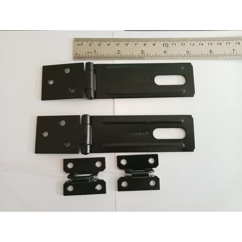 Jual Overpall Plat Tebal Hitam STV 5" (1Kotak / 1 Lsn) | Shopee Indonesia