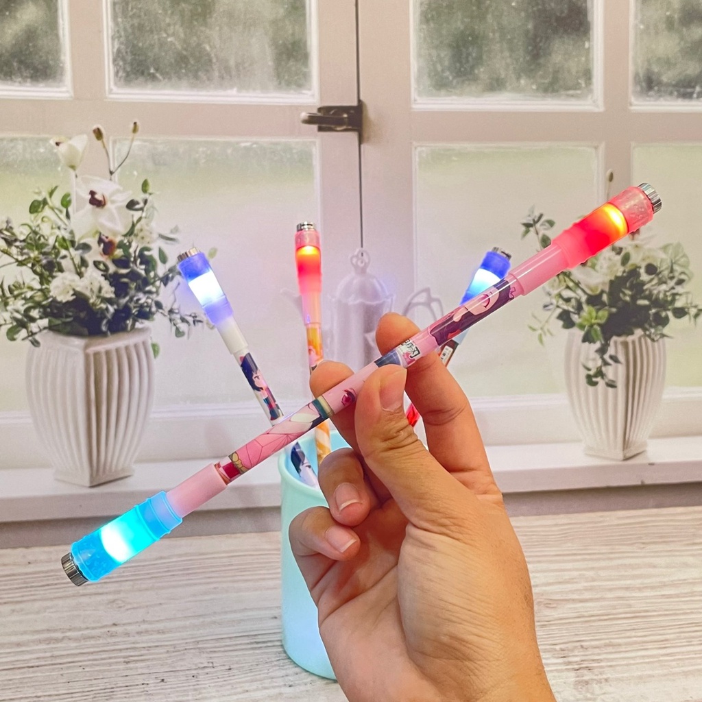 Jual PULPEN PUTAR LED DEMON SLAYER UNIK WARNA-WARNI SPESIAL HARGA ...
