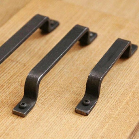 Jual Gagang Handle Pintu / Tarikan Laci / Gagang Pintu Plat Besi ...