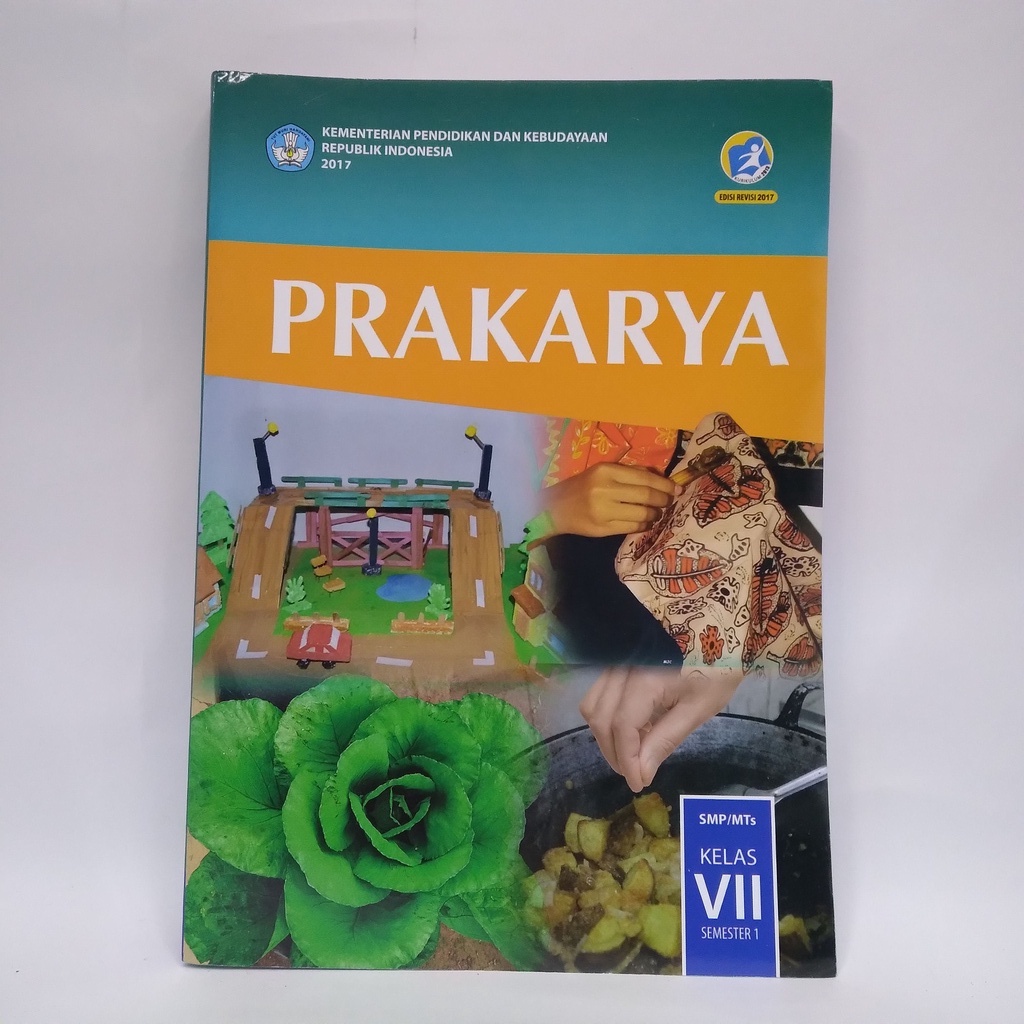 Jual BUKU PELAJARAN SISWA SMP/MTS KELAS 7 SEMESTER 1 MAPEL PRAKARYA KURIKULUM 2013 KEMENDIKBUD ...