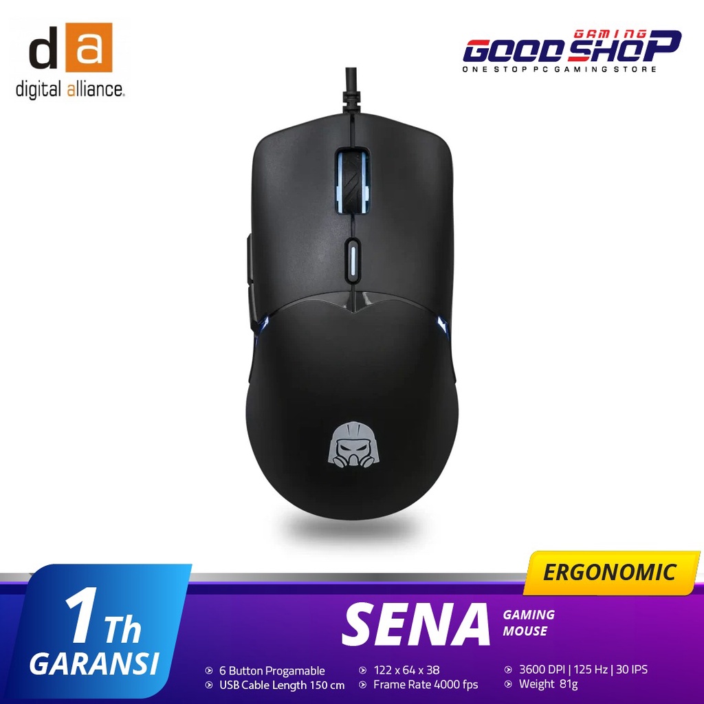 Jual Digital Alliance Sena - Gaming Mouse | Shopee Indonesia