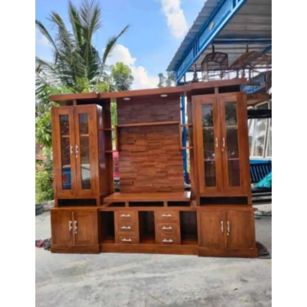 Jual partisi ruangan/ sekatan ruangan kayu jati ukura 250x200cm ...