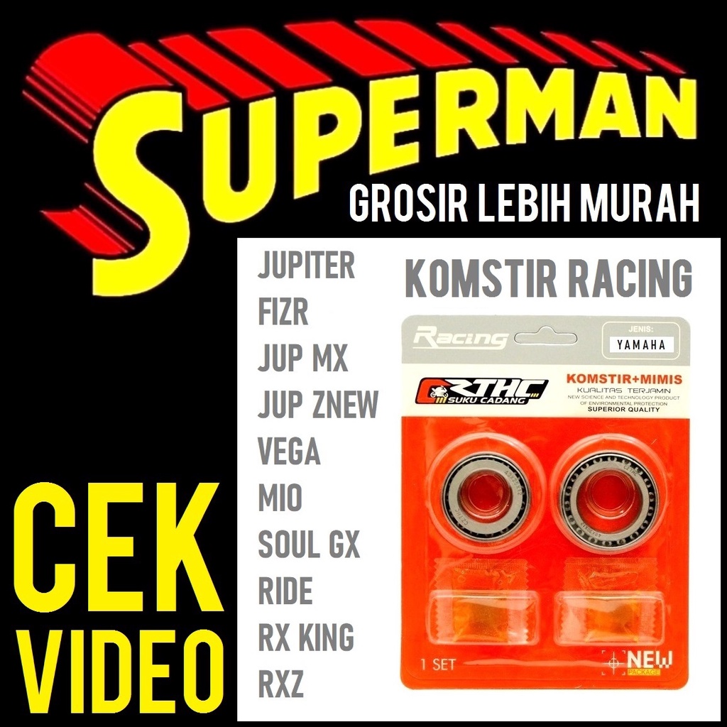 Jual KOMSTIR RACING RTHC YAMAHA comstir jupiter force 1 f1 mx fizr z ...
