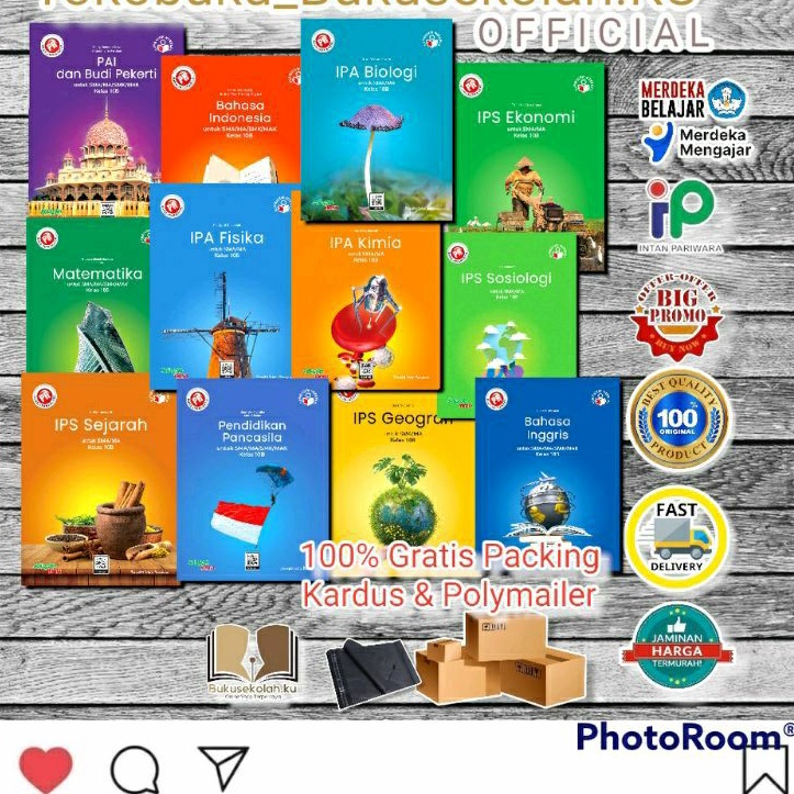 Jual BUKU LKS PR INTERAKTIF KELAS X,10 SMA SEMESTER 2 KURIKULUM MERDEKA TAHUN 2023 - 2024 INTAN ...