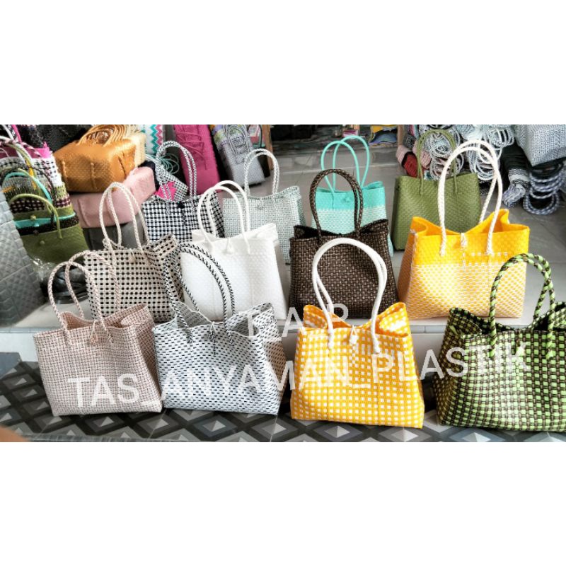 Jual Tas Anyaman Plastik Tas Jali Jali Premium Size Jumbo | Shopee ...