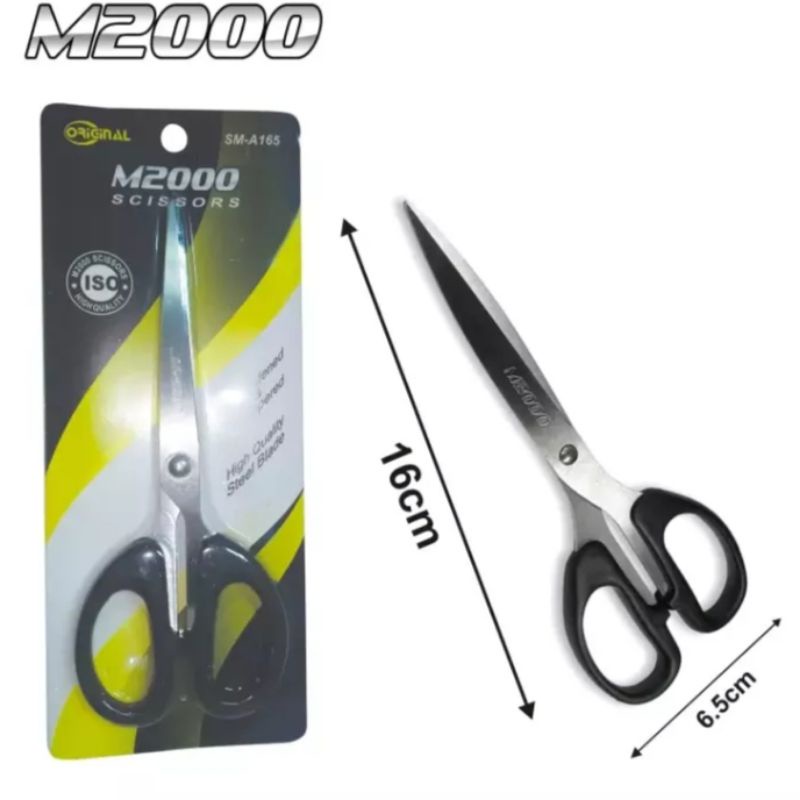 Jual Gunting ukuran sedang - gunting M2000 scissors SM-A165 - stainless ...