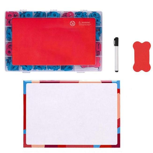 Jual Papan Magnet Aphabets/Magnetic Letters Kit Double-Side Magnet ...