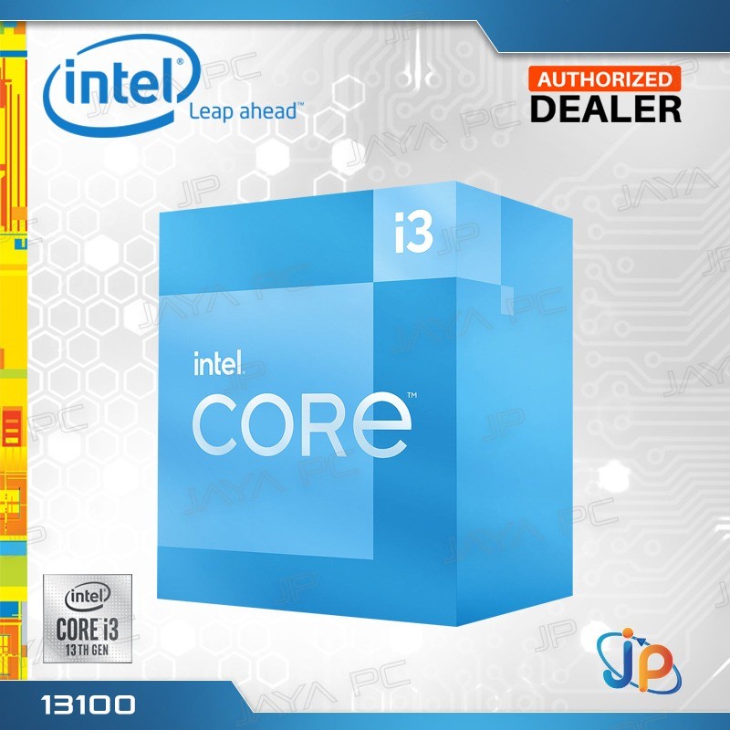 Jual Processor Intel Core I3 13100 Box Raptor Lake Socket LGA 1700 ...