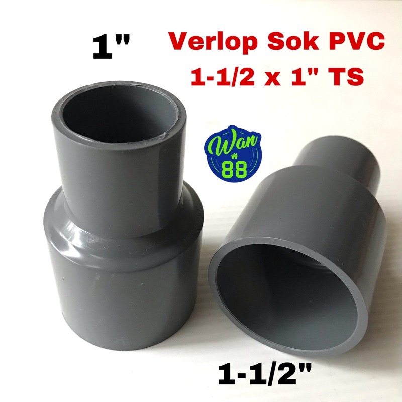 Jual Verlop Sok PVC 1-1/2 x 1” TS Jaya/ Reducer | Shopee Indonesia