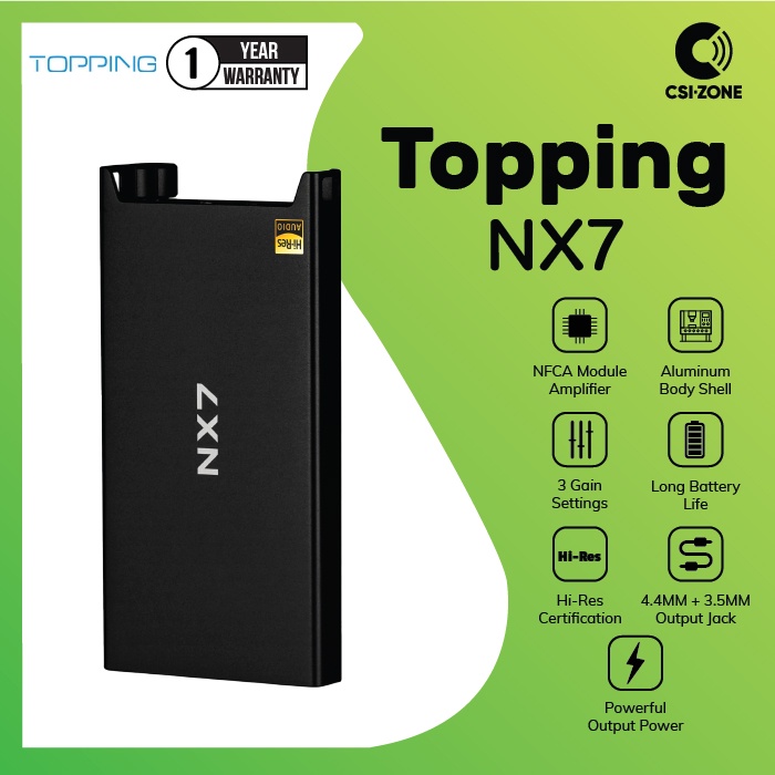 Jual Topping NX7 NFCA Portable Headphone Amplifier | Shopee Indonesia