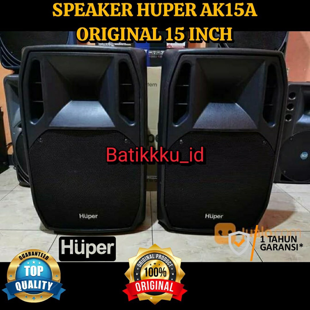 Jual Speaker Aktif HUPER AK15A AK 15 A ORIGINAL 15 INCH AK15 AK 15A 1 ...
