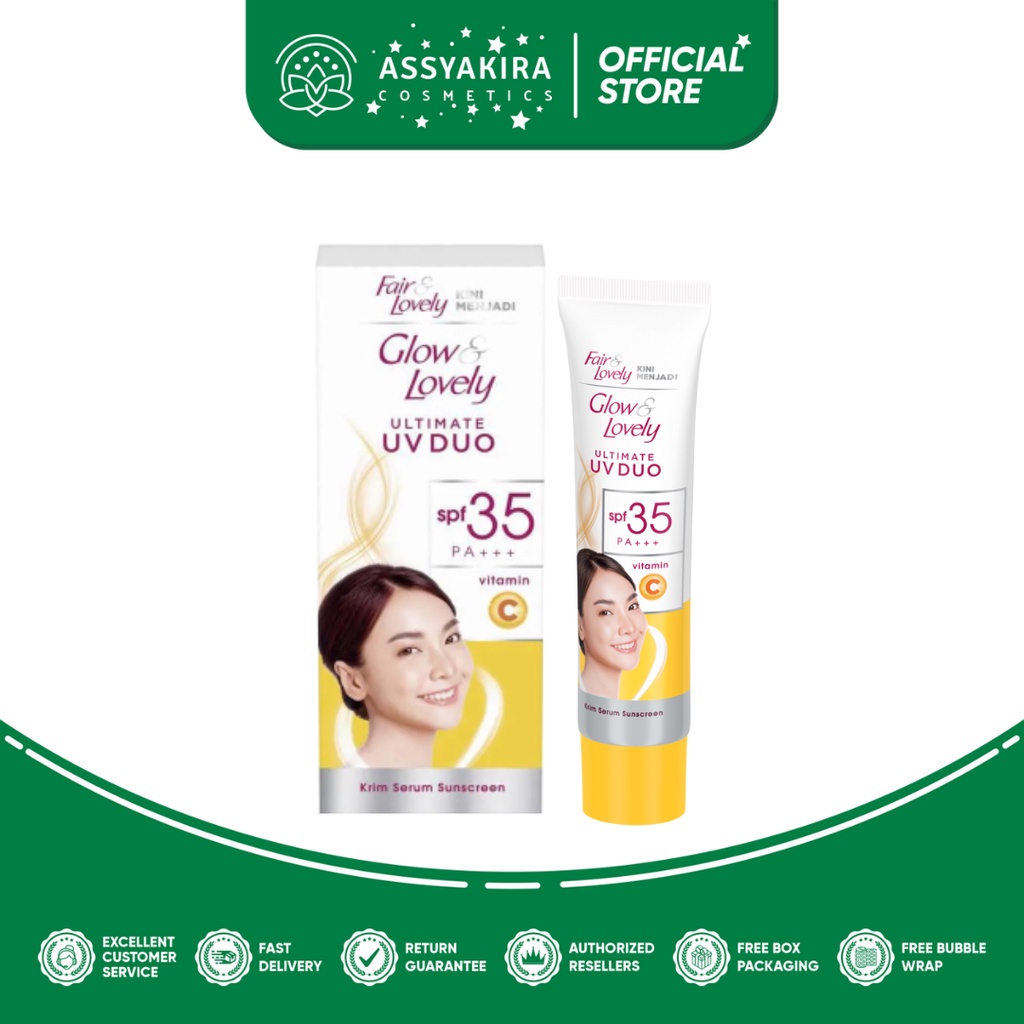 Jual Fair & Lovely Ultimate UV Duo Serum Sunscreen spf 35 PA ...