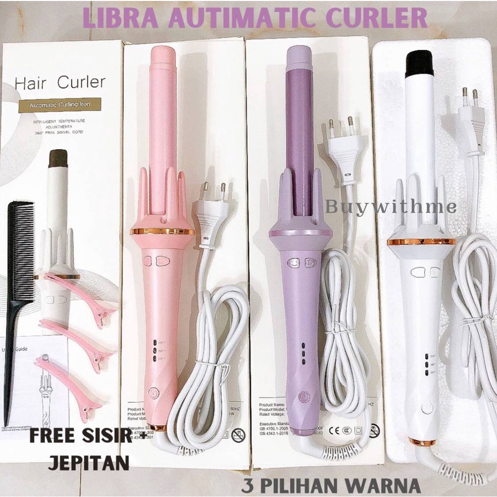 Jual VIVID VOGUE Catokan Curly Otomatis 28MM Curly Rambut Keriting UNGU Keramik Automatic Hair ...