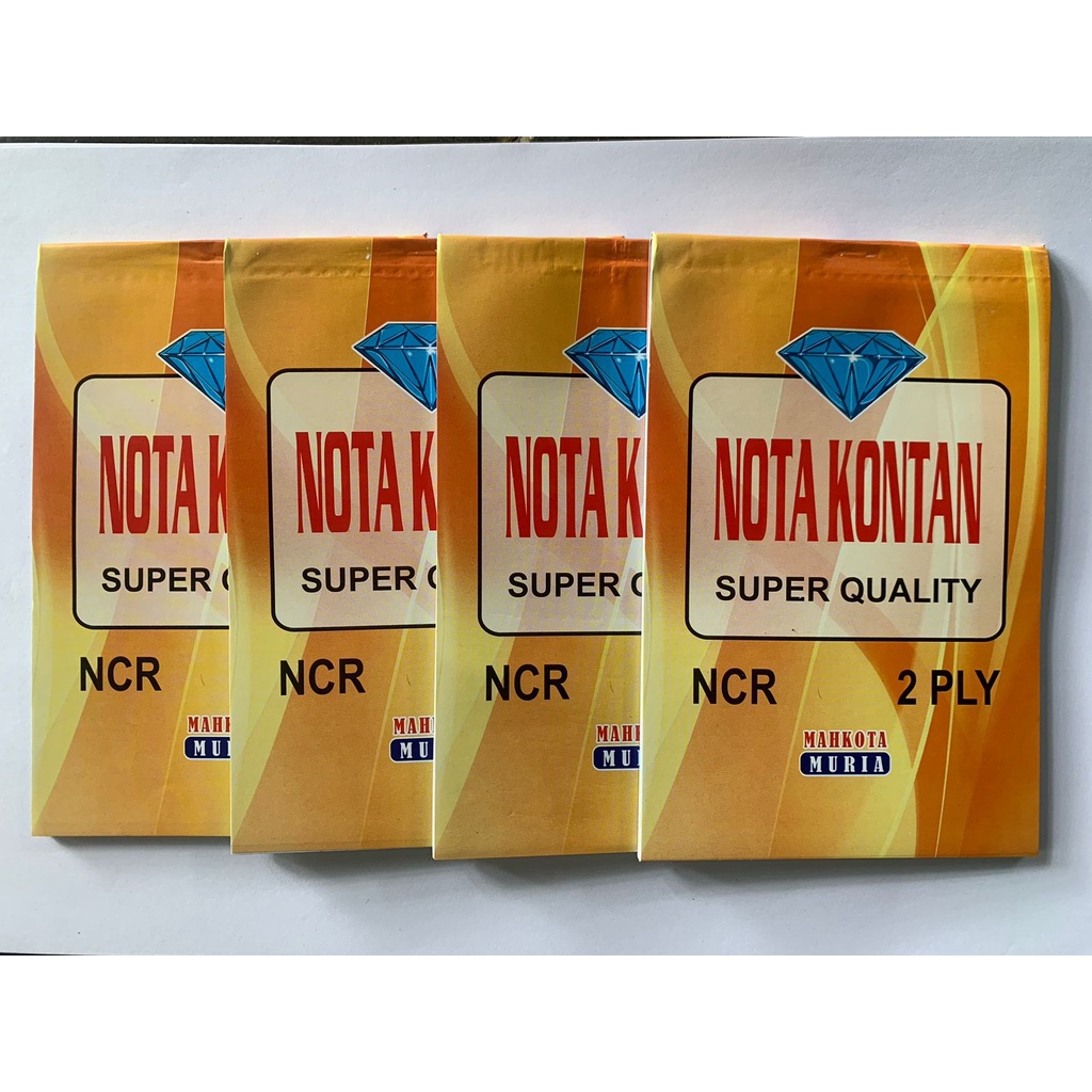 Jual Nota Kontan 2 Ply, Nota NCR, Nota Kecil (Atas Cetak, Bawah Polos ...