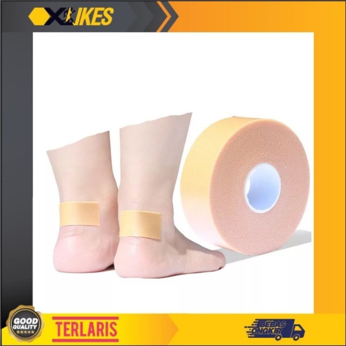 Jual silicon-gel-sepatu- tape shoes pelindung tumit jari kaki - heel ...