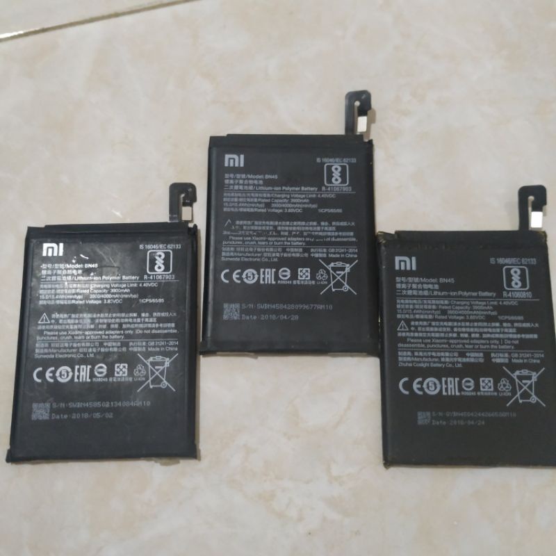 Jual Baterai Battery BN45 Redmi Note 5 Pro Original Copotan | Shopee ...
