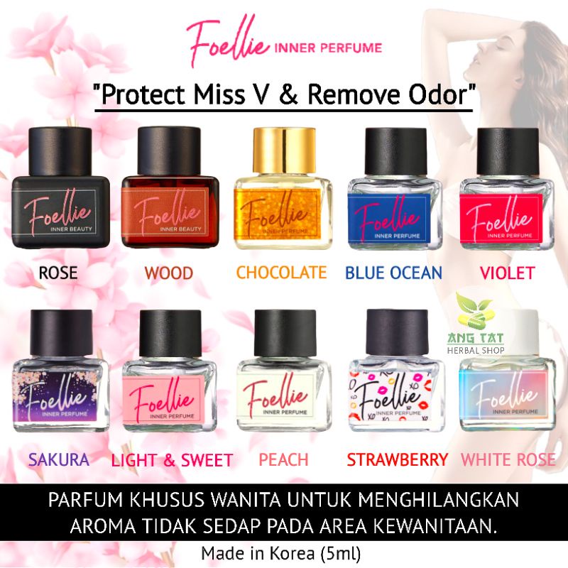 Jual FOELLIE INNER PERFUME Parfum Pewangi Pengharum Miss V (Area ...
