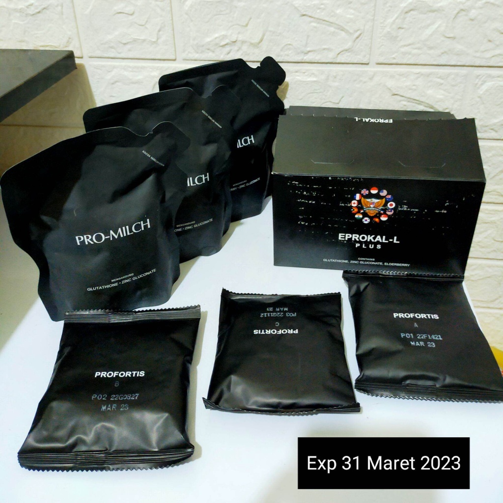 Jual EPROKAL PLUS L TNI PROFORTIS PROMILCH SURVIVAL FOOD /GYM/ PENDAKI ...