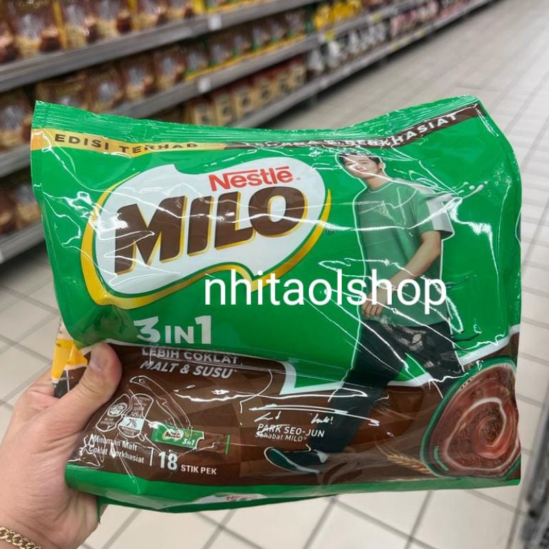 Jual Nestle Milo 3 in 1 Sachet Original Malaysia 18 stick/Minuman ...