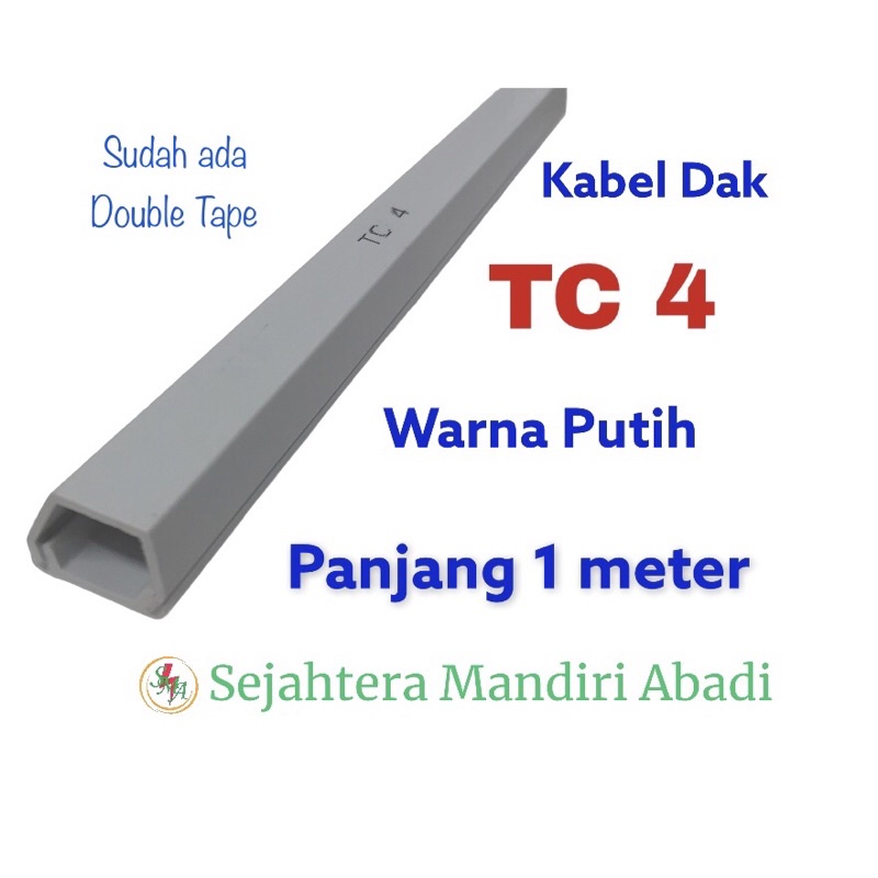Jual Kabel Dak TC 4 Panjang 1 Meter Putih Duct Cable | Shopee Indonesia