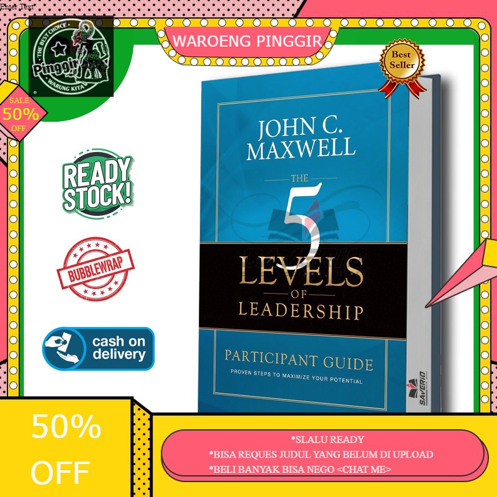 Jual Buku Buku The 5 Levels of Leadership by John C Maxwell | Shopee ... Jual Buku Buku The 5 Levels of Leadership by John C Maxwell | Shopee ...