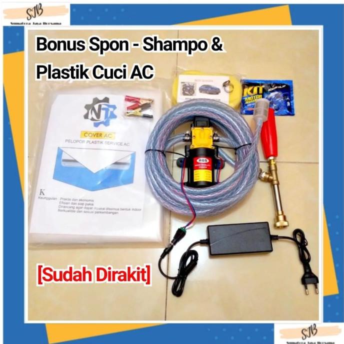 Jual Paket Pompa Dc 12 Volt Set Alat Mesin Cuci Motor Mini Mobil Ac ...