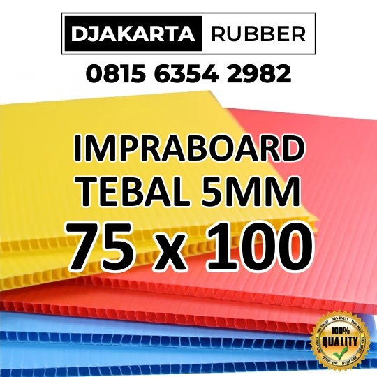 Jual Impr Dr Impra Board Infraboard Corrugated Board Tebal 5Mm 75 X 100 ...