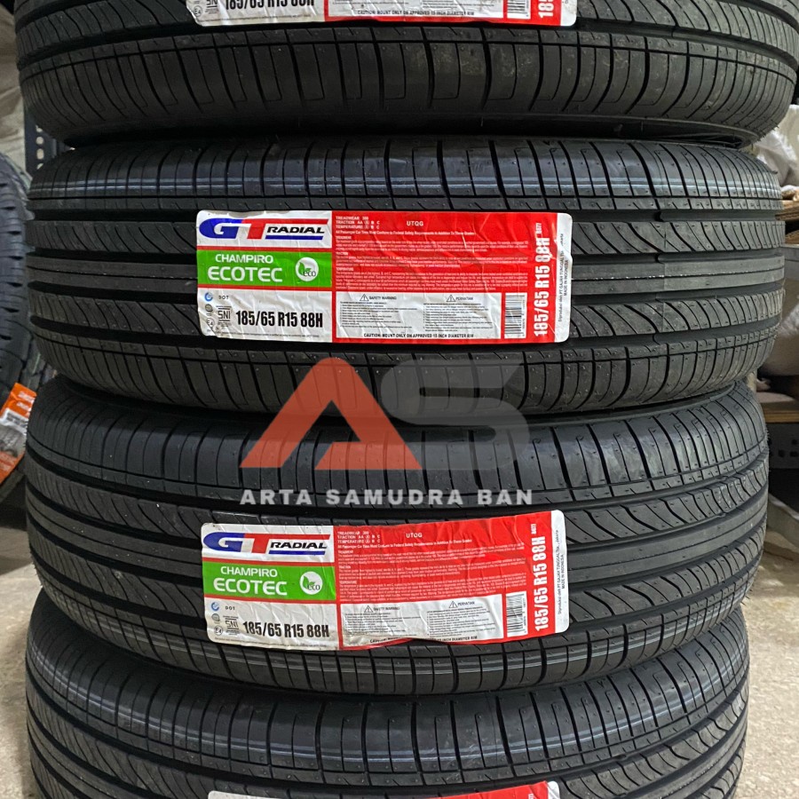 Jual Ban GT Radial Gajah Tunggal Champiro Ecotec 185 / 65 R 15 R15 | Shopee Indonesia