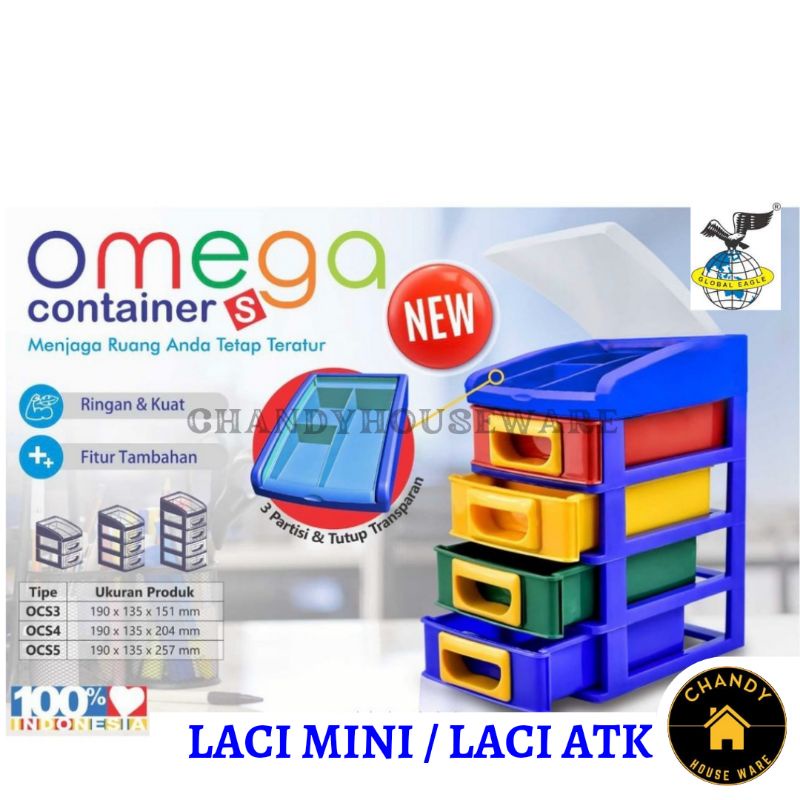 Jual LACI MINI / LACI ATK /OMEGA CONTAINER GLOBAL EAGLE | Shopee Indonesia