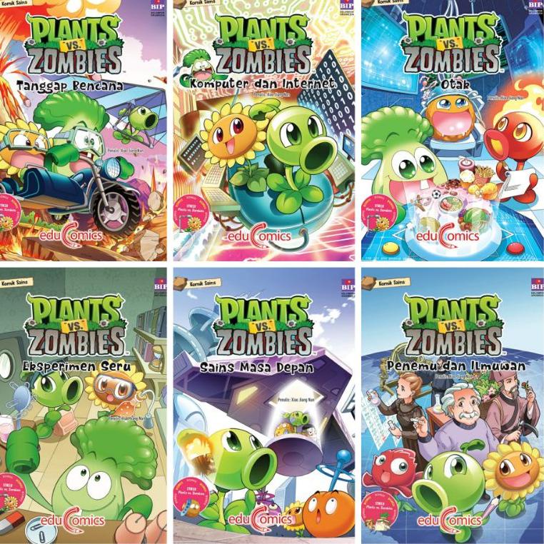 Jual [P-I2I] ] (1) Seri Judul Lengkap Komik Pendidikan Plants vs Zombies by Tim BIP-siap dikirim ...
