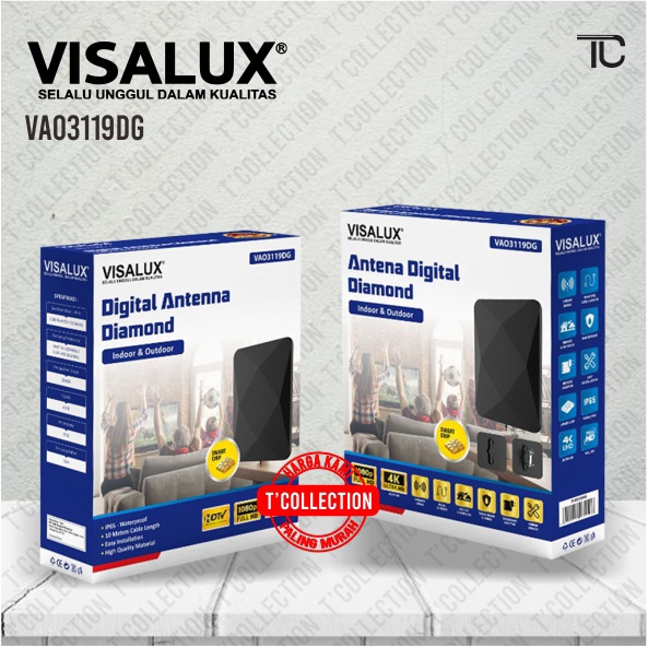 Jual ANTENA TV DIGITAL 2IN1 OUTDOOR & INDOOR VISALUX VAO3119DG SMART ...