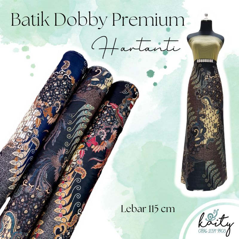 Jual Kain Batik bahan Dobby dobbi premium motif Hartanti | Shopee Indonesia