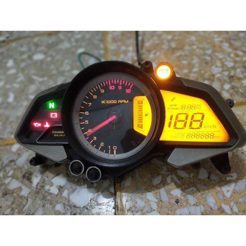 Jual speedometer spidometer spido speedo odometer kilometer kawasaki ...